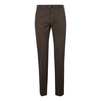 Incotex Cotton Batavia Hose - - Trousers - Herren - Braun - 2XL