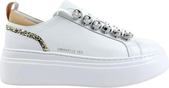 Emanuelle Vee Femme, Chaussures, Blanc, Taille: 41 EU Bice Baskets