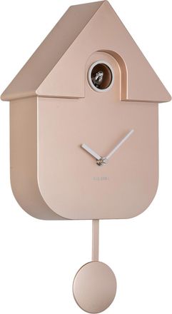 Karlsson Wanduhr Cuckoo, Roségold, Kunststoff, 21.5x41x8.5 cm, Schlagwerk, Dekoration, Uhren, Wanduhren