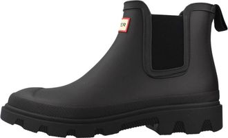 Hunter Downpour Chelsea Boot - - Shoes - Damen - Schwarzk - 36 EU