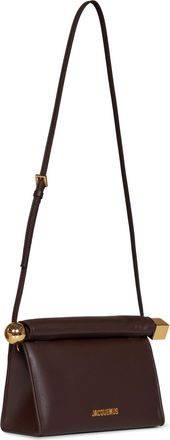 Jacquemus Rond Carr&eacute; Clutch - Brown