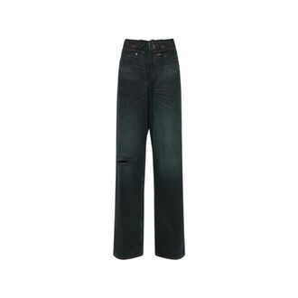 Maison Margiela Straight-Leg Jeans - - Jeans - Damen - Blau - W27