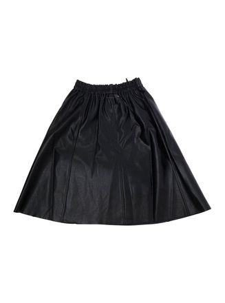 Maison Margiela Girls Viscose Skirt Black