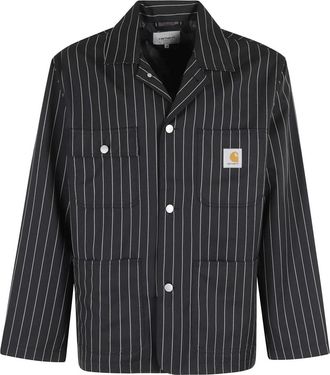 Carhartt Work in Progress Homme, Vestes, Bleu, Taille: M Seaton Blazer