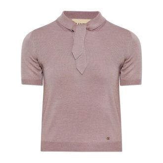 Valentino Garavani Damen, Strickwaren, Lila, XSGr&ouml;&szlig;e