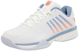 K-Swiss Homme Hypercourt Express 2 Chaussures de Tennis, White Infnty Scrltibis, 41.5 EU