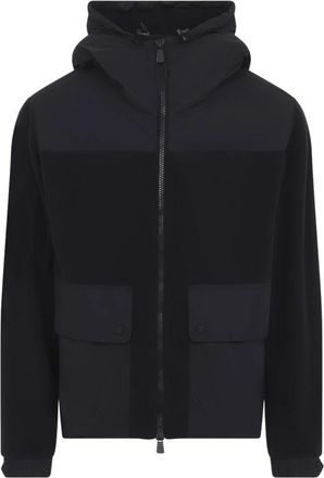 Moncler Grenoble Rei&szlig;verschlussjacke - - Jackets - Herren - Schwarzk - XL