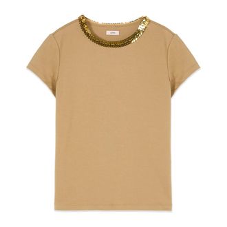 Oltre Damen, Oberteile, Beige, MGr&ouml;&szlig;e