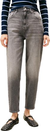 Tommy Jeans Damen Mom Jean UH TPR Bi0177 Dw0Dw20648 Zugeschnitten, Denim (Denim Grey), 27 W/30 L