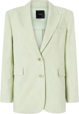 Pinko Pinko, Femme, Vestes, Vert, Taille: 36 FR Faith Jacket