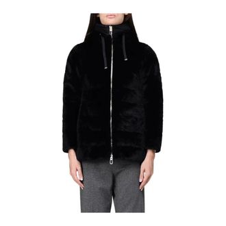 Duno Femme, Vestes, Noir, Taille: 40 FR Andrada Hooded Jacket