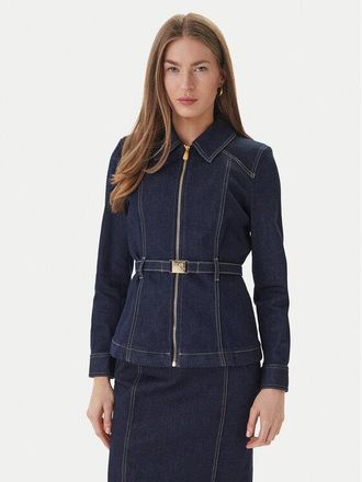 Luisa Spagnoli Jeansjacke Vigana 542808 Dunkelblau Slim Fit