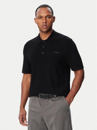 Calvin Klein Poloshirt LV04LH328G Schwarz Regular Fit