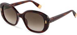 Furla Femme, Accessoires, Brun, Taille: 54 MM Lunettes de soleil
