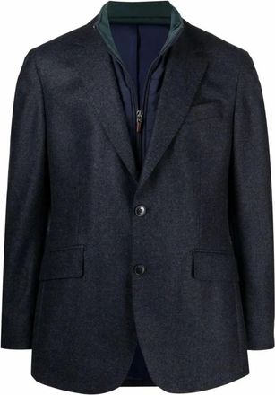 Hackett Veste simple boutonnage - Homme - Vestes - Bleu - Taille: 4XS