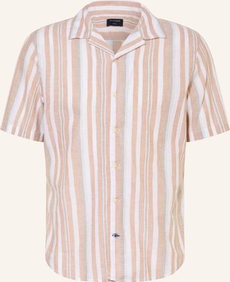 Olymp Resorthemd Casual Regular Fit braun