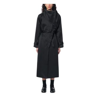 The Garment Manteau &agrave; Un Bouton - Femme - Manteaux - Noir - Taille: 34 FR