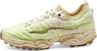 Acne Studios Homme, Chaussures, Multicolore, Taille: 42 EU Baskets en cuir et daim