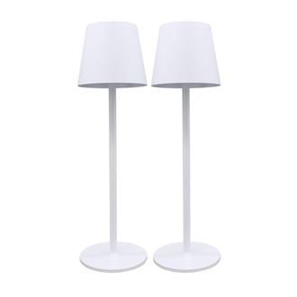 Nell & Me LED Tischlampe Kabellos | 1800mAh Akku Wiederaufladbar | USB-C Ladeanschluss | IP54 Wassergesch&uuml;tzt | Dimmbar & 3 Farbtemperaturen | F&uuml;r Indoor & Outd