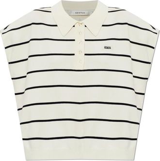 Gestuz Femme, Tops, Blanc, Taille: 42 FR Gzsaia Polo
