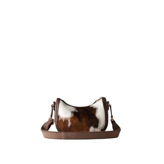 Borbonese Femme, Sacs, Brun, Taille: ONE Size Luna Mini Bag