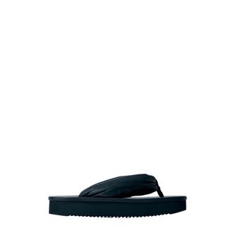 Rick Owens Hollywood Flip Flop Ledersandalen - - Shoes - Herren - Schwarzk - 40 EU