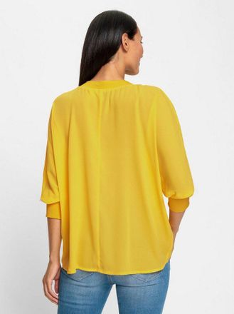 Heine Klassische Bluse Bluse Langarm