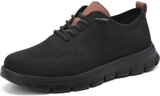 Generic Chaussures urbaines ultra confortables, chaussures décontractées et respirantes pour homme, chaussures Oxford, mocassins, baskets légères à lacets, No