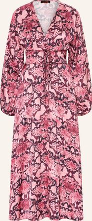 Miss Goodlife Miss Goodlife Satinkleid Snake pink