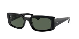 Ray-Ban KILIANE Uni Sonnenbrille RB 4395 Black/Dark Green 54/21/140, dunkelgrün