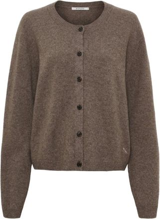 BTF-CPH Yak Cardigan - - Knitwear - Damen - Beige - XL