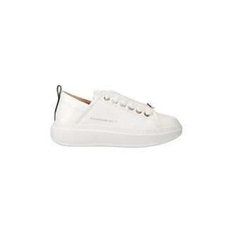 Alexander Smith Wei&szlig;e Leder Sneakers Webley - - Shoes - Damen - Wei&szlig; - 36 EU