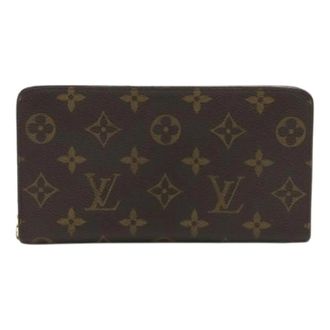 Louis Vuitton Pre-owned Monogram Zip Long Wallet - - Pre-owned - Damen - Braun - ONE SIZE