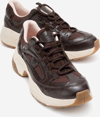 Prologue Bambi Bedruckte Mesh Turnschuhe Damen