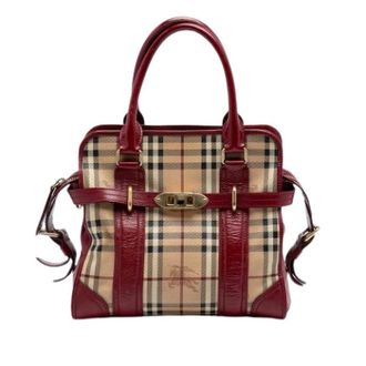 Burberry Pre-owned Minford Portrait Satchel - Femme - Pre-owned - Multicolore - Taille: ONE Size