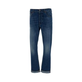 TELA GENOVA Davide Gerades Jeans - - Jeans - Herren - Blau - W31