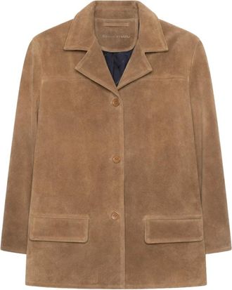 Stand Studio Stand Studio, Femme, Vestes, Brun, Taille: 36 FR Vestes en cuir