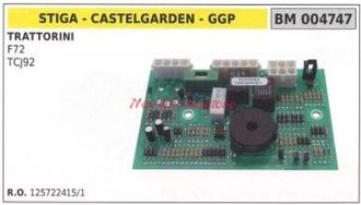 STIGA Sports Elektronikplatine CASTELGARDEN Rasentraktor F72 TCJ92 004747
