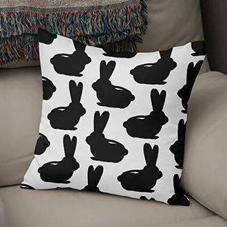 Bonamaison Le Jardin du Lin Kissen Zierkissenbezug Kissenbezug, Zufälliges Muster Dekoration, Für Zuhause Autos Büro Sofa Wohnzimmer Couch Schlafzimmer Dekor, 43