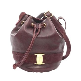 Ferragamo Pre-owned Vara Ribbon Schultertasche - - Pre-owned - Damen - Rot - ONE SIZE