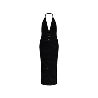 Alessandra Rich Off-shoulder Kleid - - Dresses - Damen - Schwarzk - S