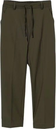 Paolo Pecora Homme, Pantalons, Vert, Taille: 10 Y Pp4220Oliva Pantalon Droit