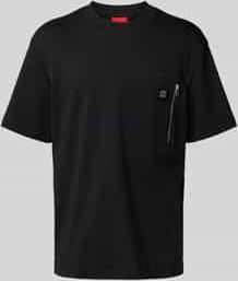 HUGO BOSS Regular Fit T-Shirt mit Brusttasche Modell Dargentee