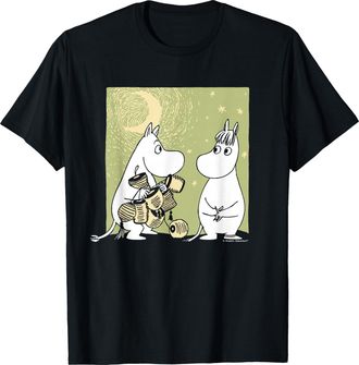 Moomin troll Laternen Snorkmaiden Love T-Shirt