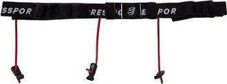 Compressport Sportgürtel Race Number Belt CU00013B Schwarz