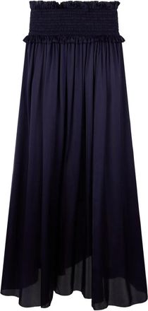 Zimmermann Femme, Jupes, Bleu, Taille: 36 FR Dream Shirred Maxi Skirt