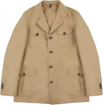 Incotex veste boutonnée à poches - Tons neutres