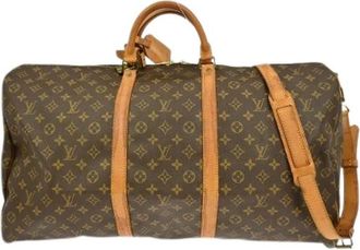Louis Vuitton unisex, Pre-owned, Brun, Taille: ONE Size Pre-owned Keepall Bandouliere Bag