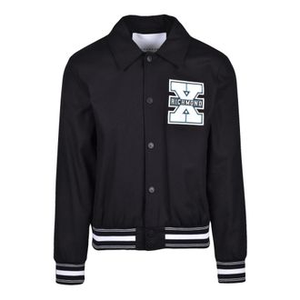 John Richmond Herren, Jacken, Schwarzk, XSGr&ouml;&szlig;e