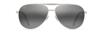 Maui Jim Brille Gr&ouml;&szlig;e 61 mm Silber/Eye SIZE: 61 Temple LENGTH: 140 Vertical SIZE: 51